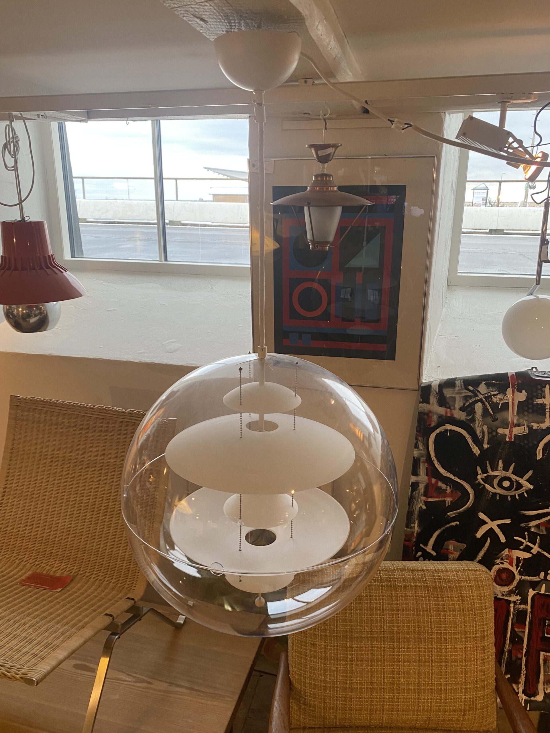 Verner Panton Pendel, globen - 2ndlifedesign ApS