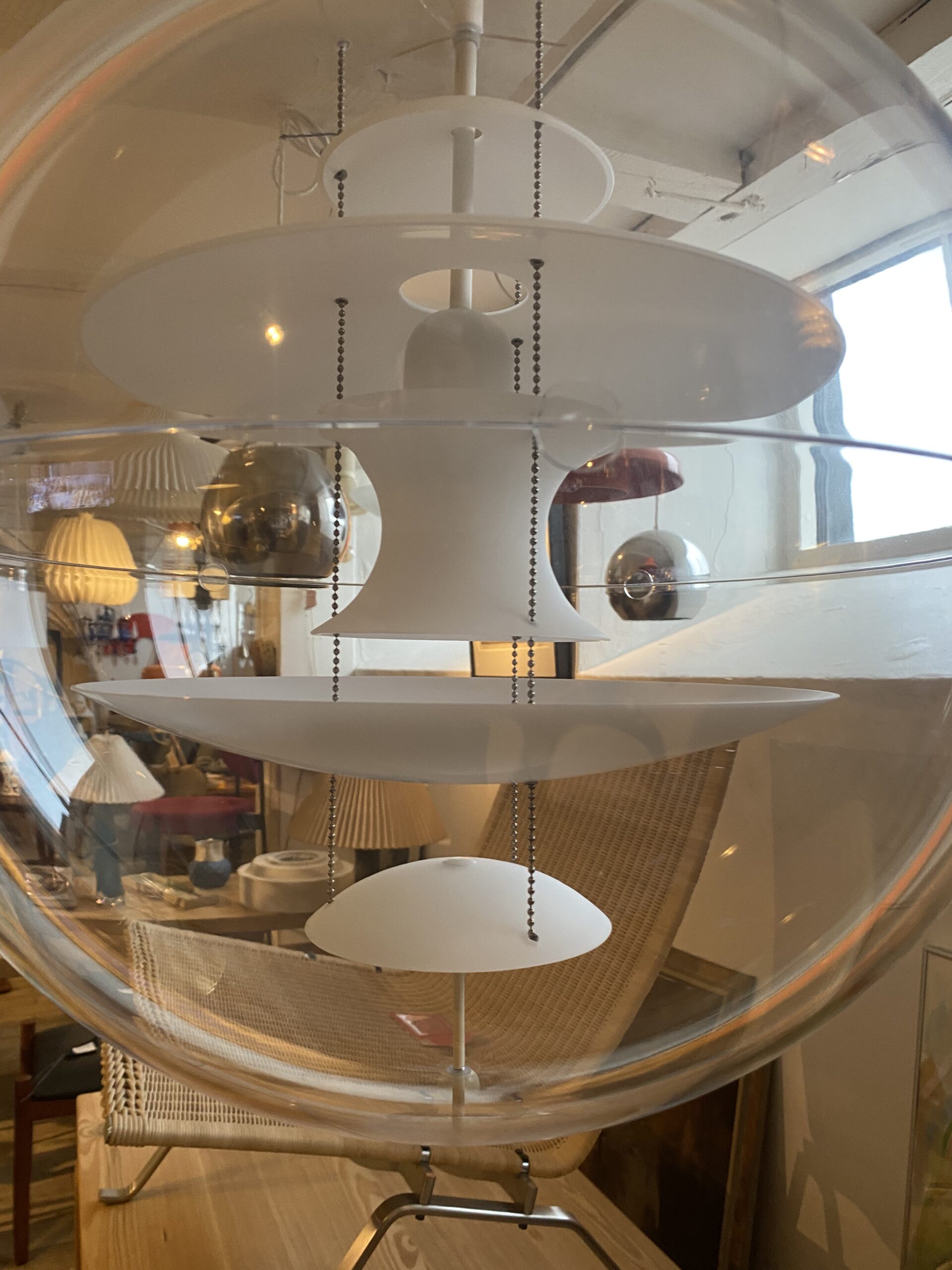 Verner Panton Pendel, globen - 2ndlifedesign ApS