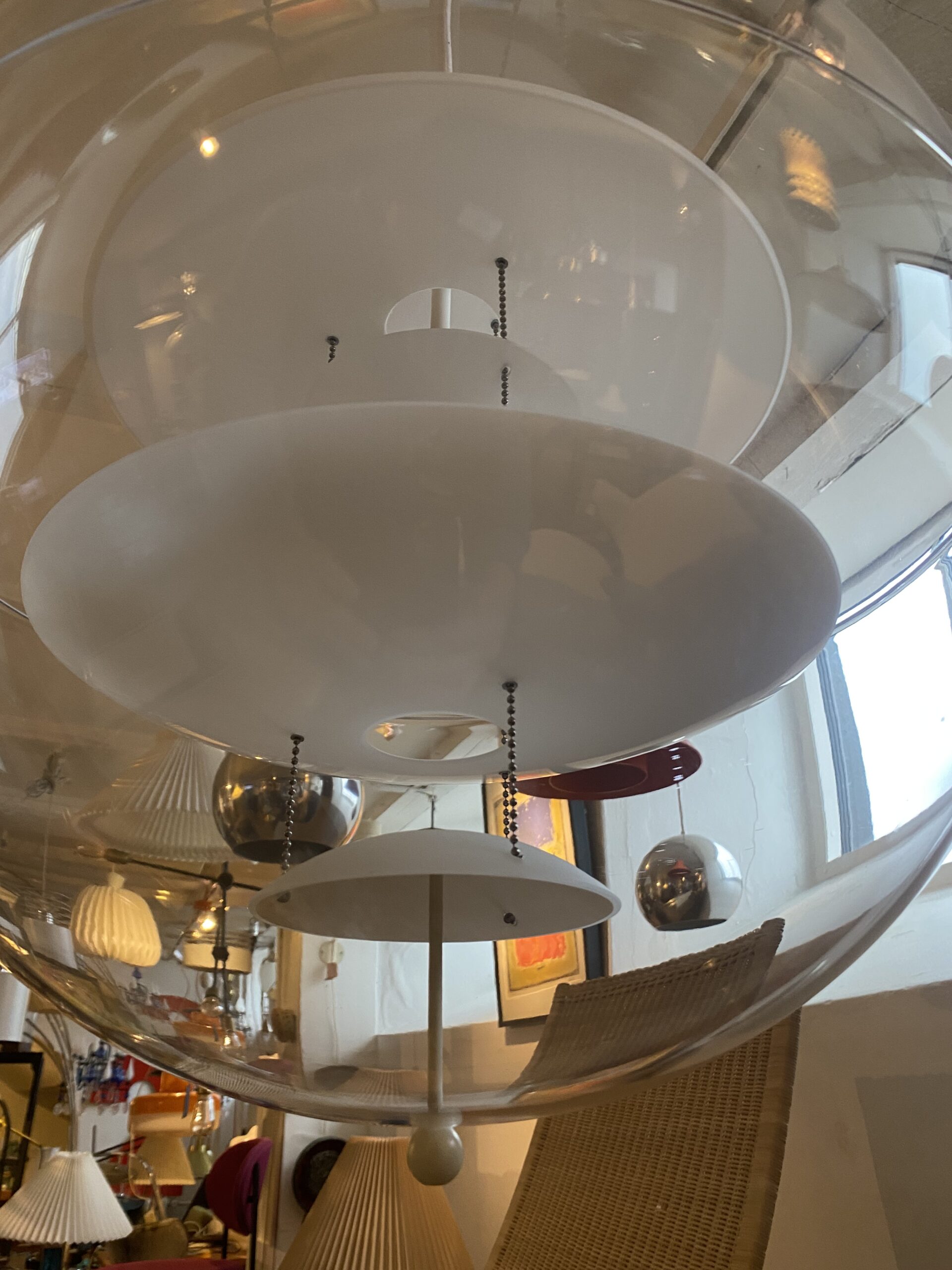 Verner Panton Pendel, globen - 2ndlifedesign ApS